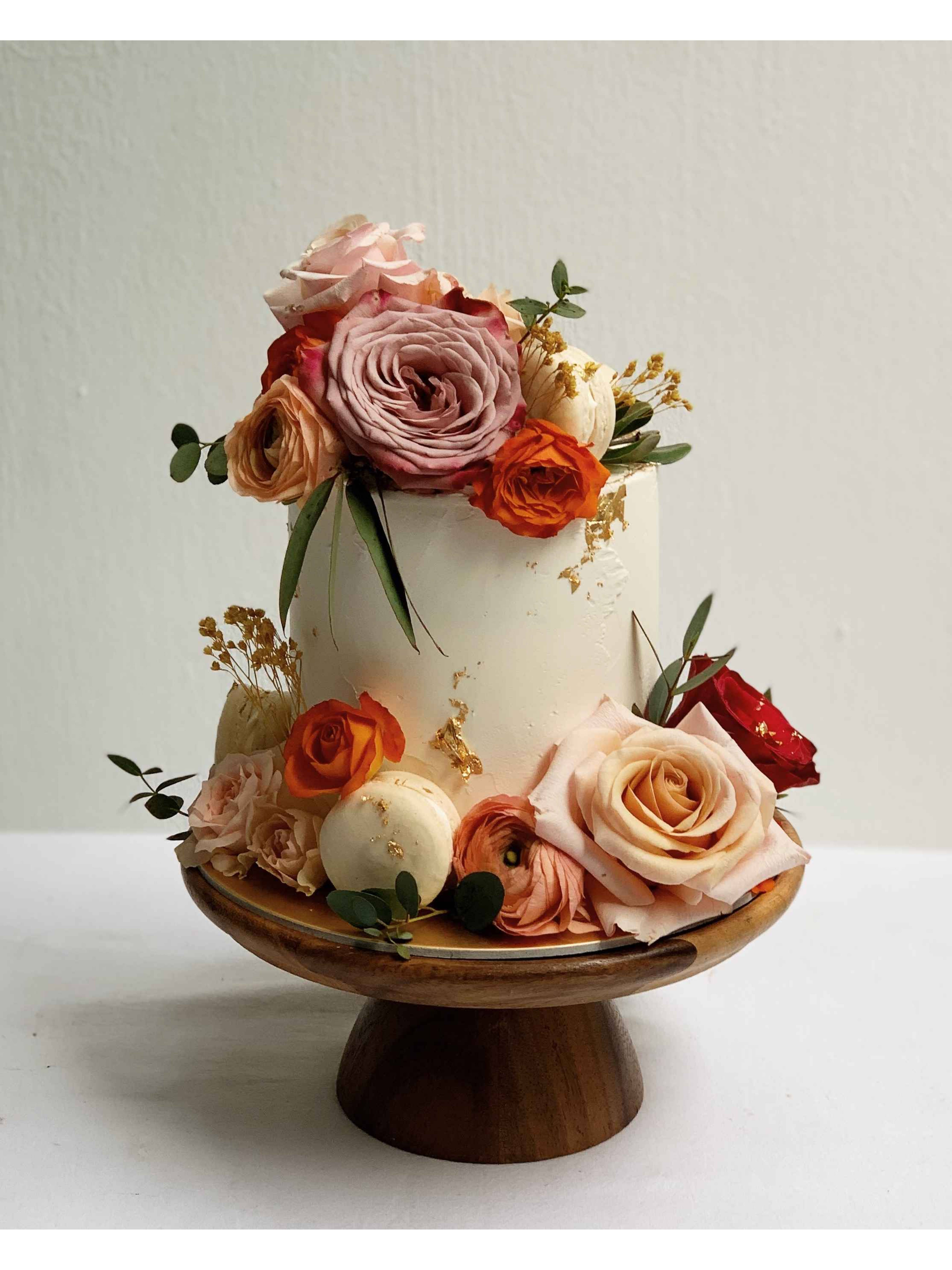 Autumn Floral Cake